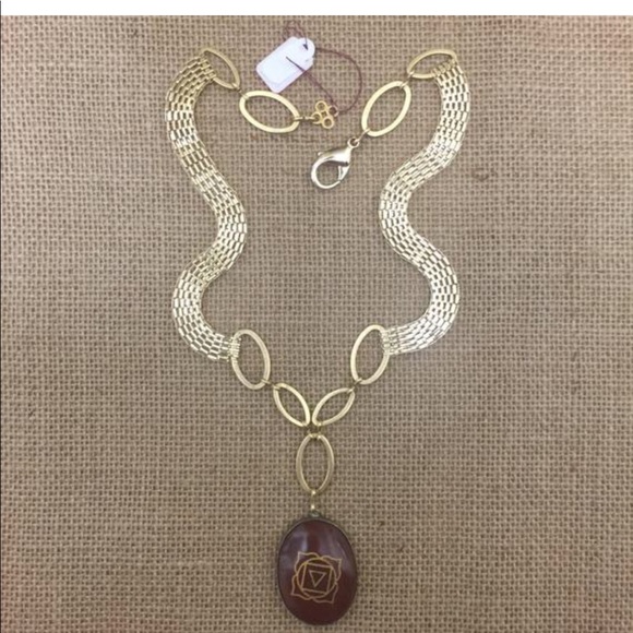 originelle | Jewelry | Handmade Root Chakra Necklace | Poshmark